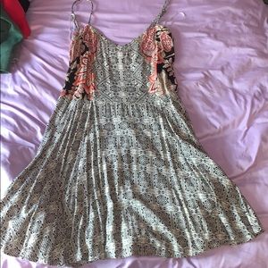 Aeropostale | Dresses | Tribal And Rose Patterned Skater Dress | Poshmark